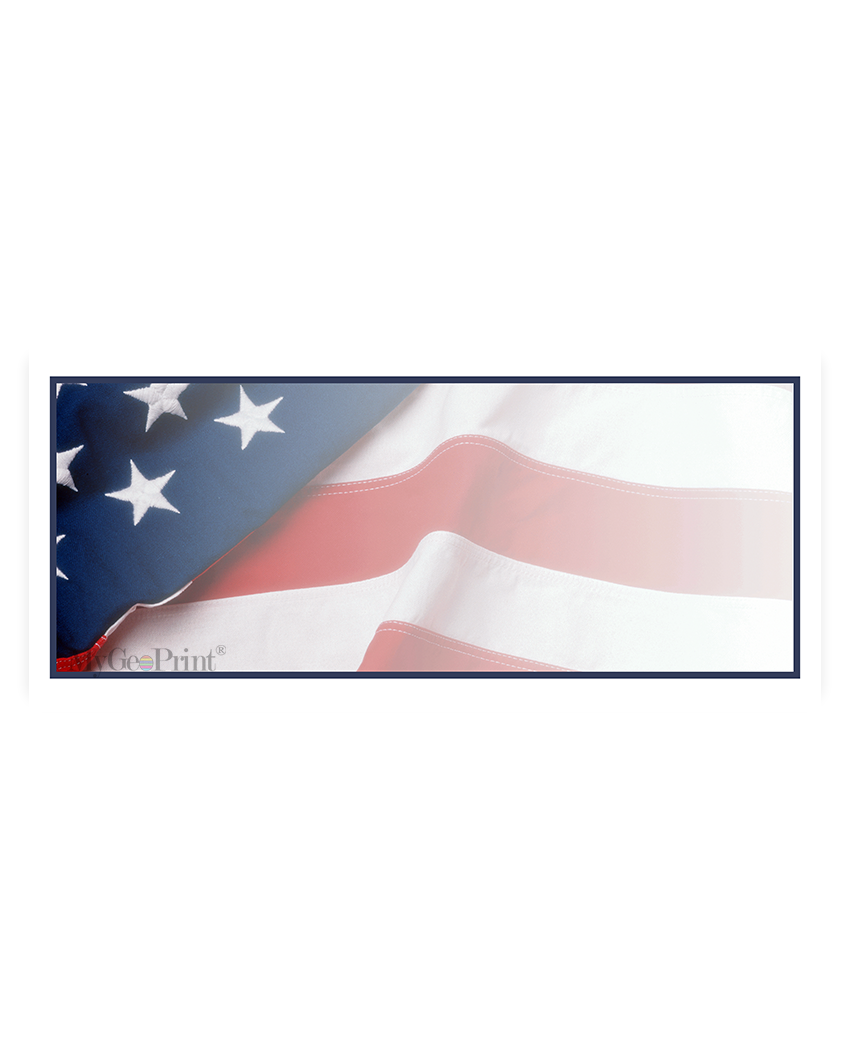 Custom Print US Flag II Envelopes No. 10 at MyGeoPrint