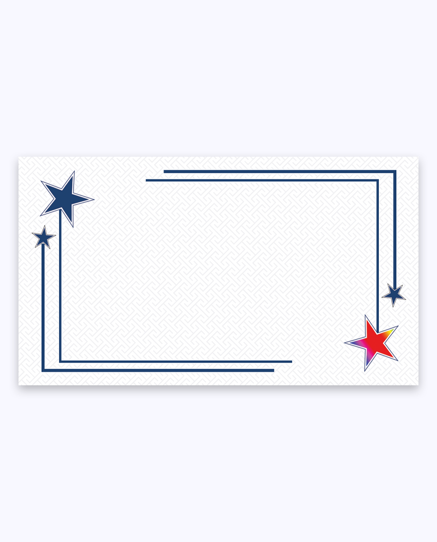 Buy Rising Star Business Cards Cut to 2"x3.5", Custom Printed at MyGeoPrint